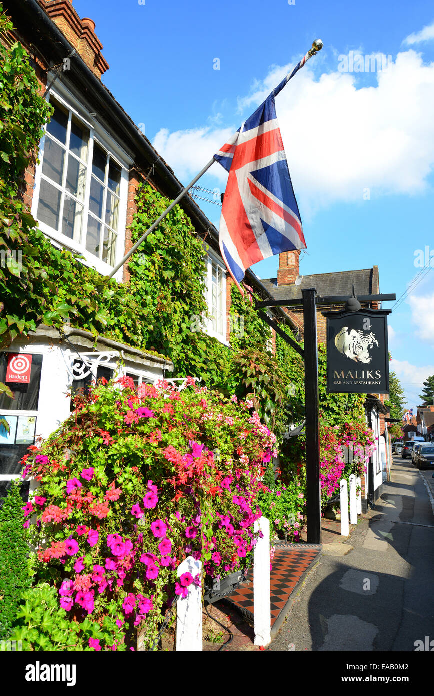 Maliks Bar & Restaurant, High Street, Cookham, Berkshire, England ...