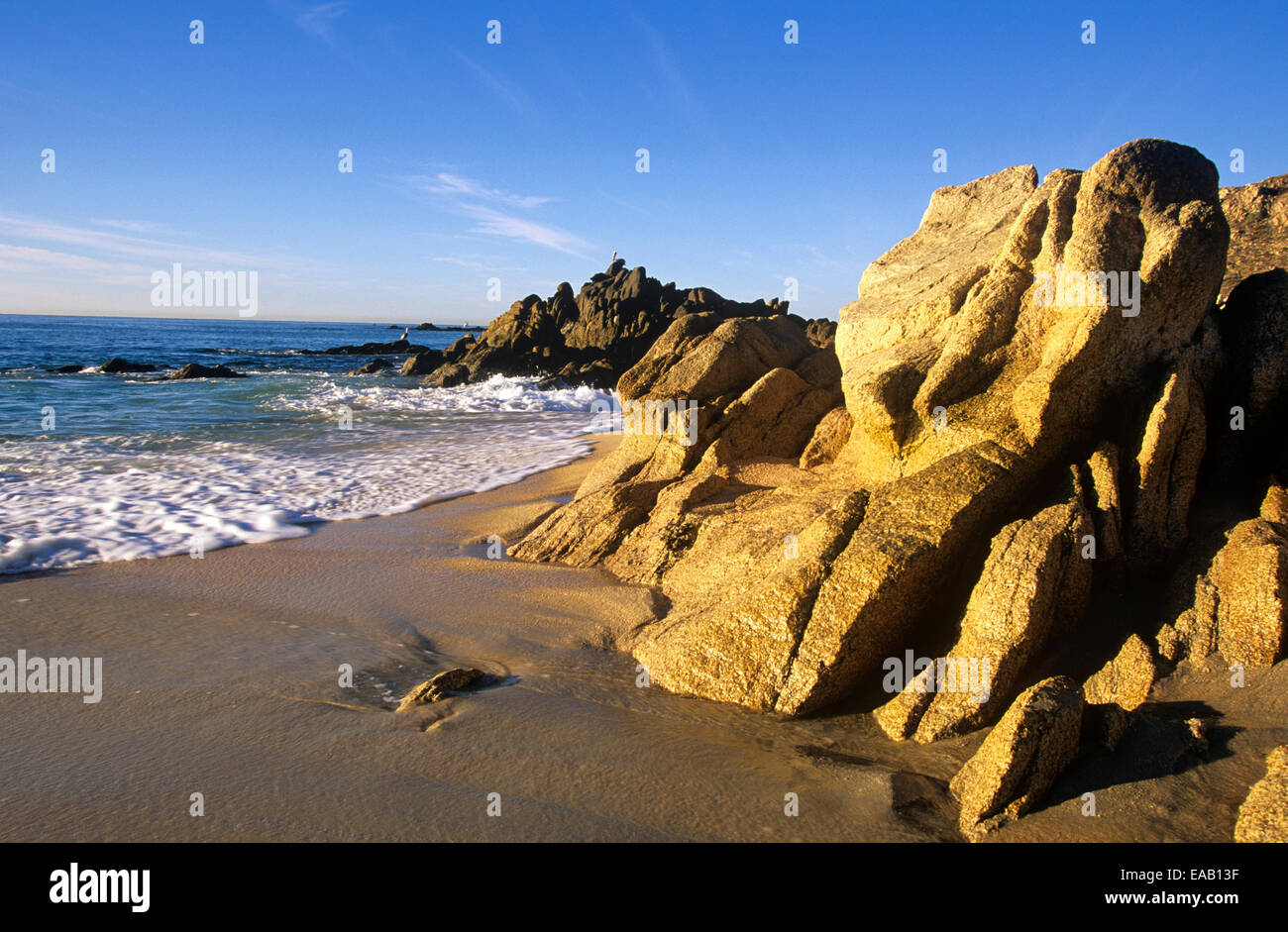 Beautiful beaches stretch along the more than 20 mile corridor linking ...