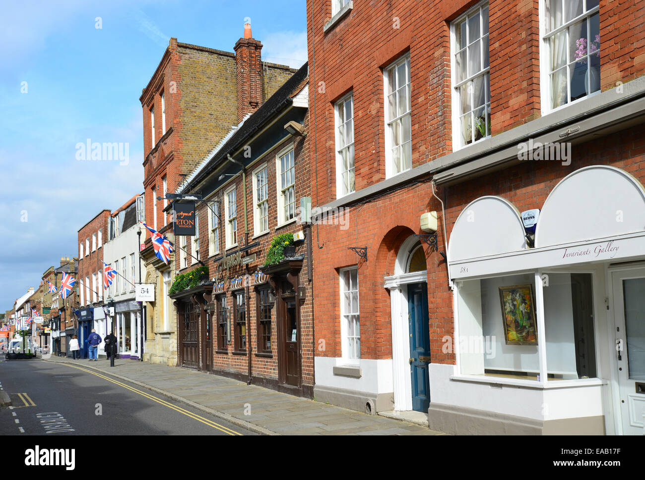 Eton town centre high street hi-res stock photography and images - Alamy