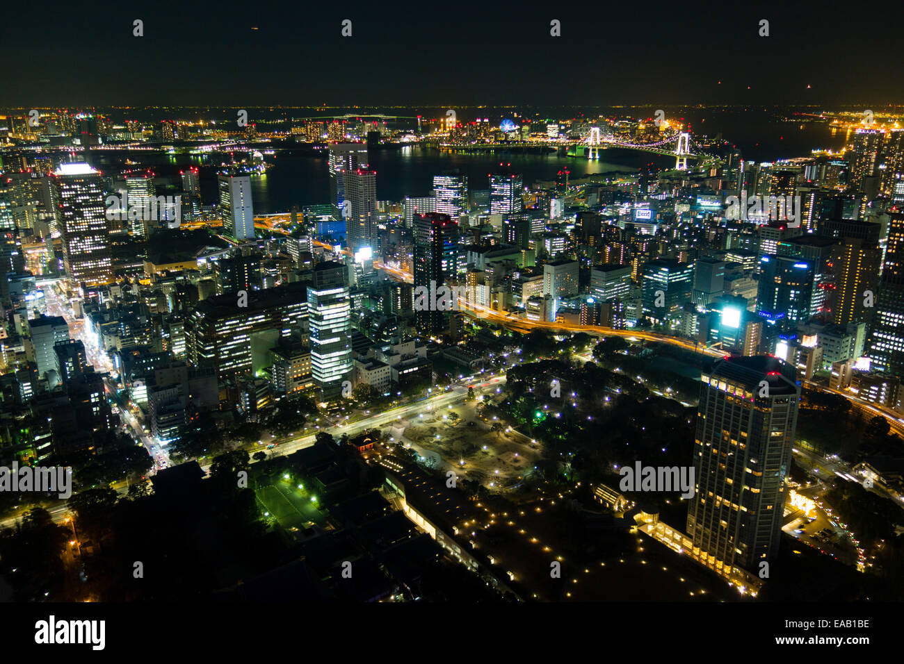 Tokyo nightscape hi-res stock photography and images - Alamy