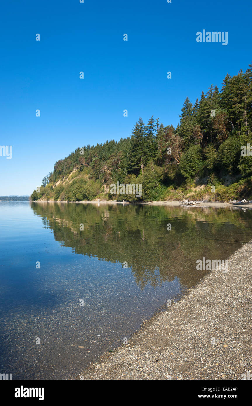 Joemma Beach State Park on the Key Peninsula, Washington, USA Stock ...