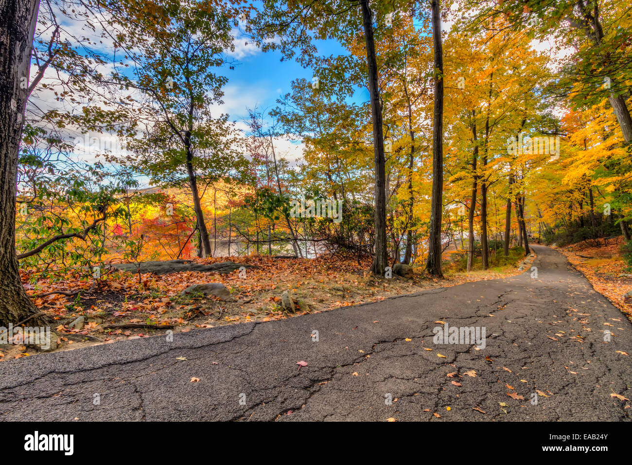 Colorful fall scenery landscapes Stock Photo - Alamy