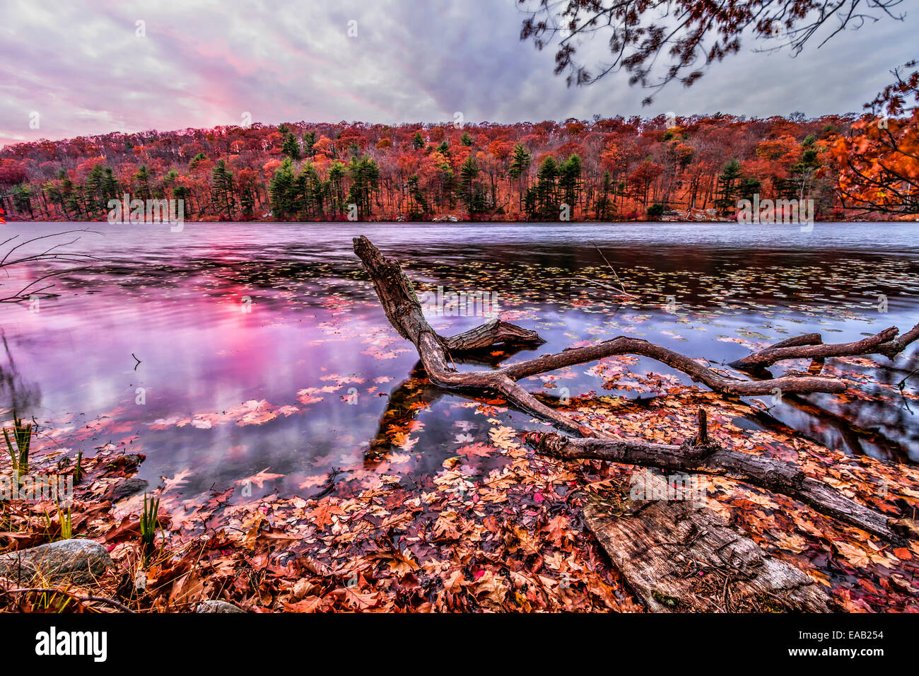 Colorful fall scenery landscapes Stock Photo - Alamy