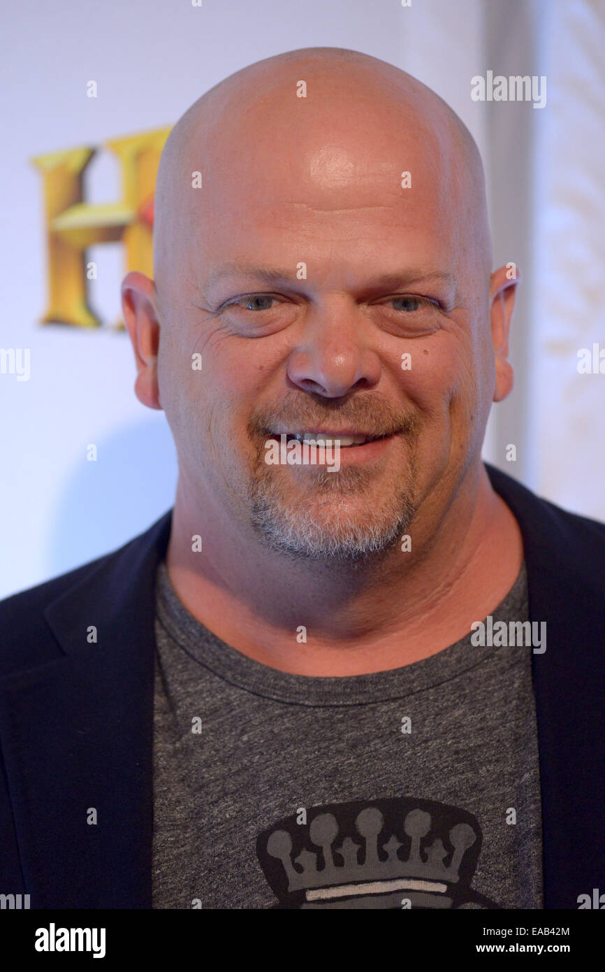 2014 A+E Networks Upfront - Red Carpet Arrivals Featuring: Rick ...