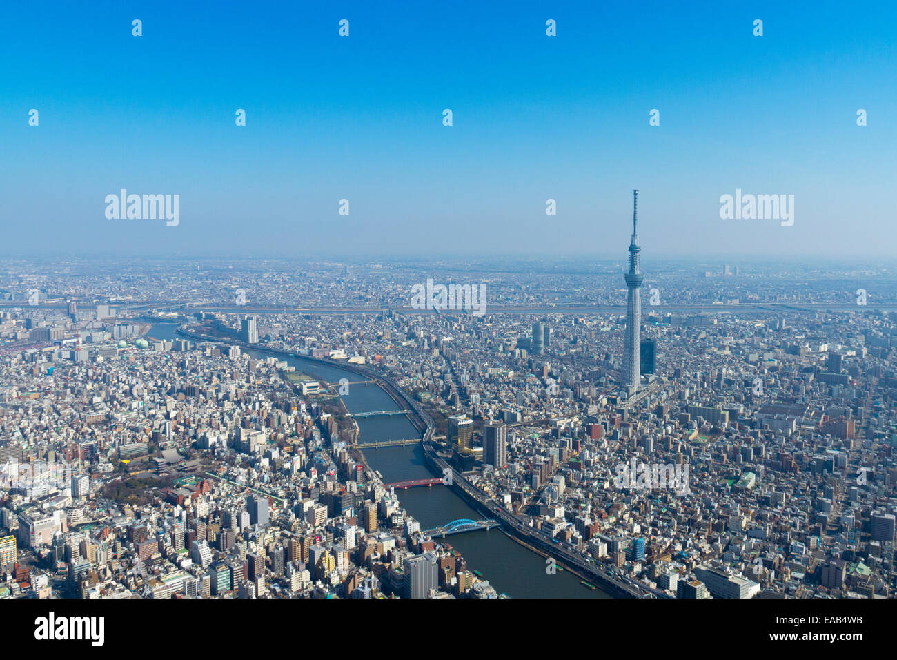 Tokyo aerial hi-res stock photography and images - Alamy