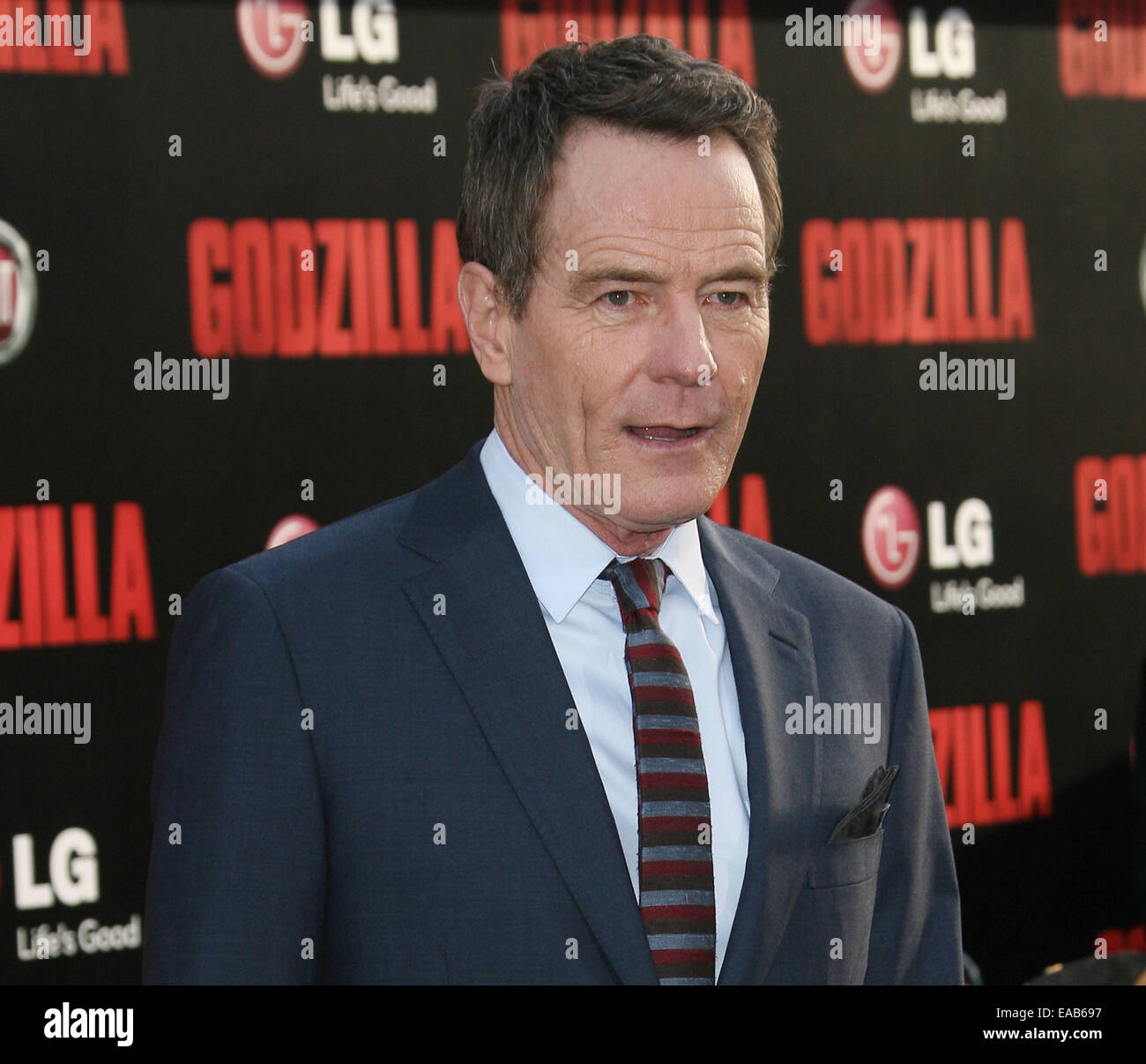 Godzilla Movie Premiere held at Dolby Theatre in Los Angeles ...