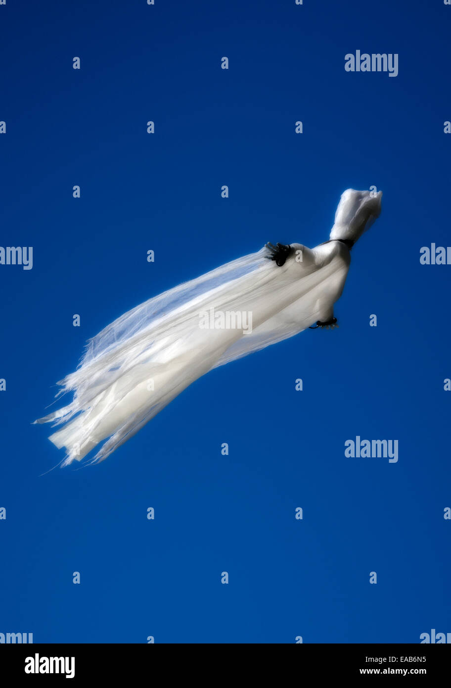 Spirit figure floating in the sky Stock Photo - Alamy