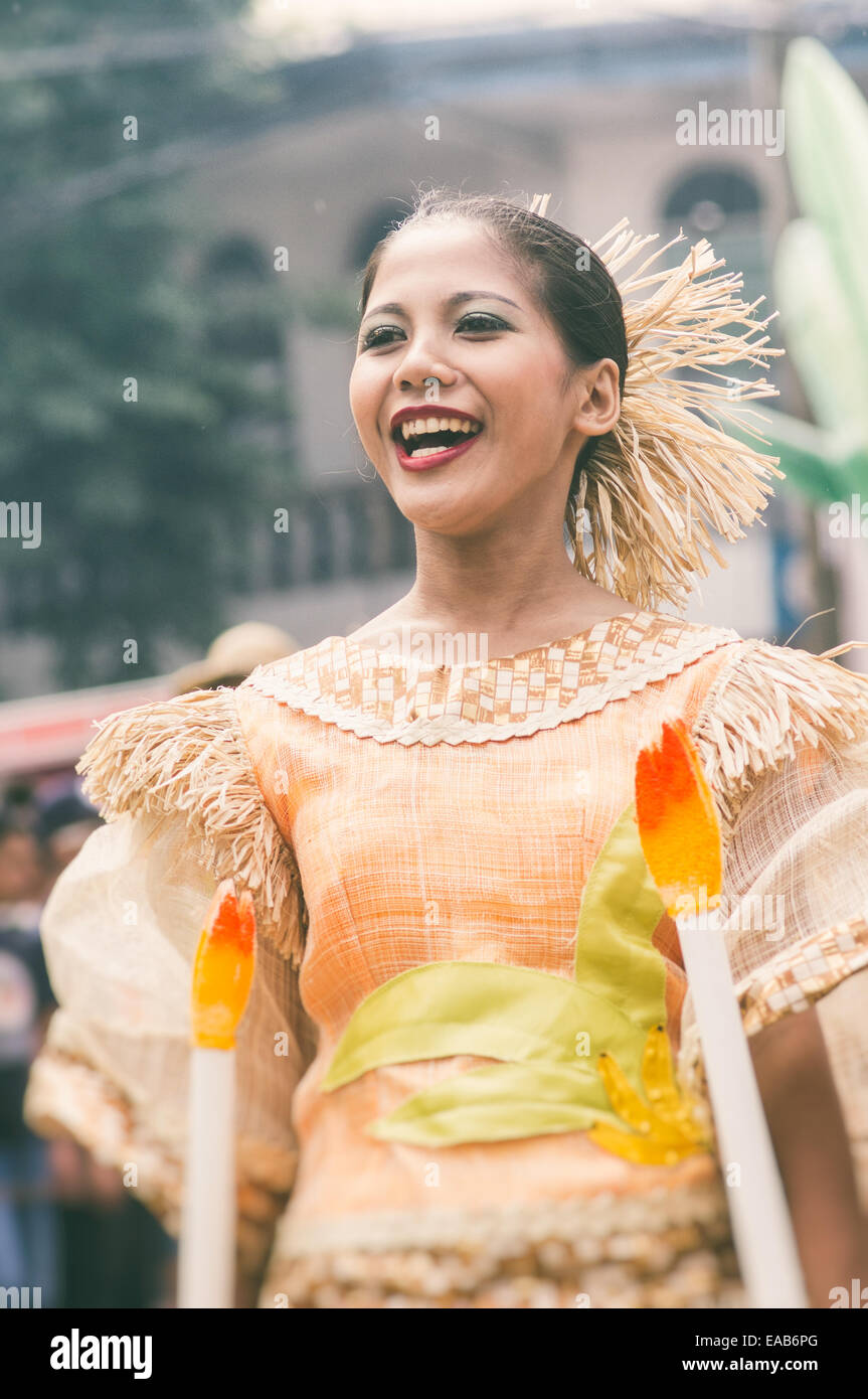 Sinulog festival in cebu city of Philippines Stock Photo - Alamy