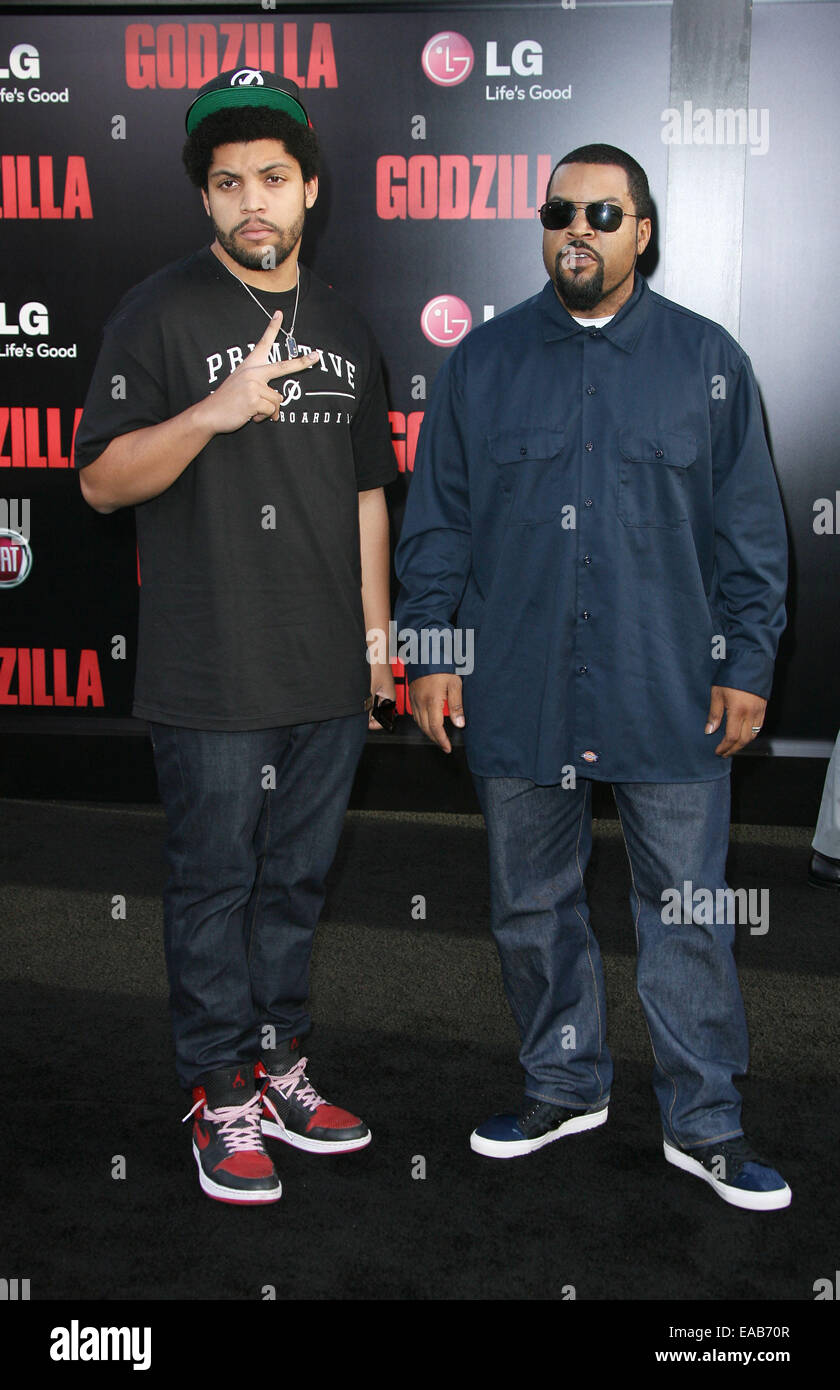 Godzilla Movie Premiere held at Dolby Theatre in Los Angeles ...