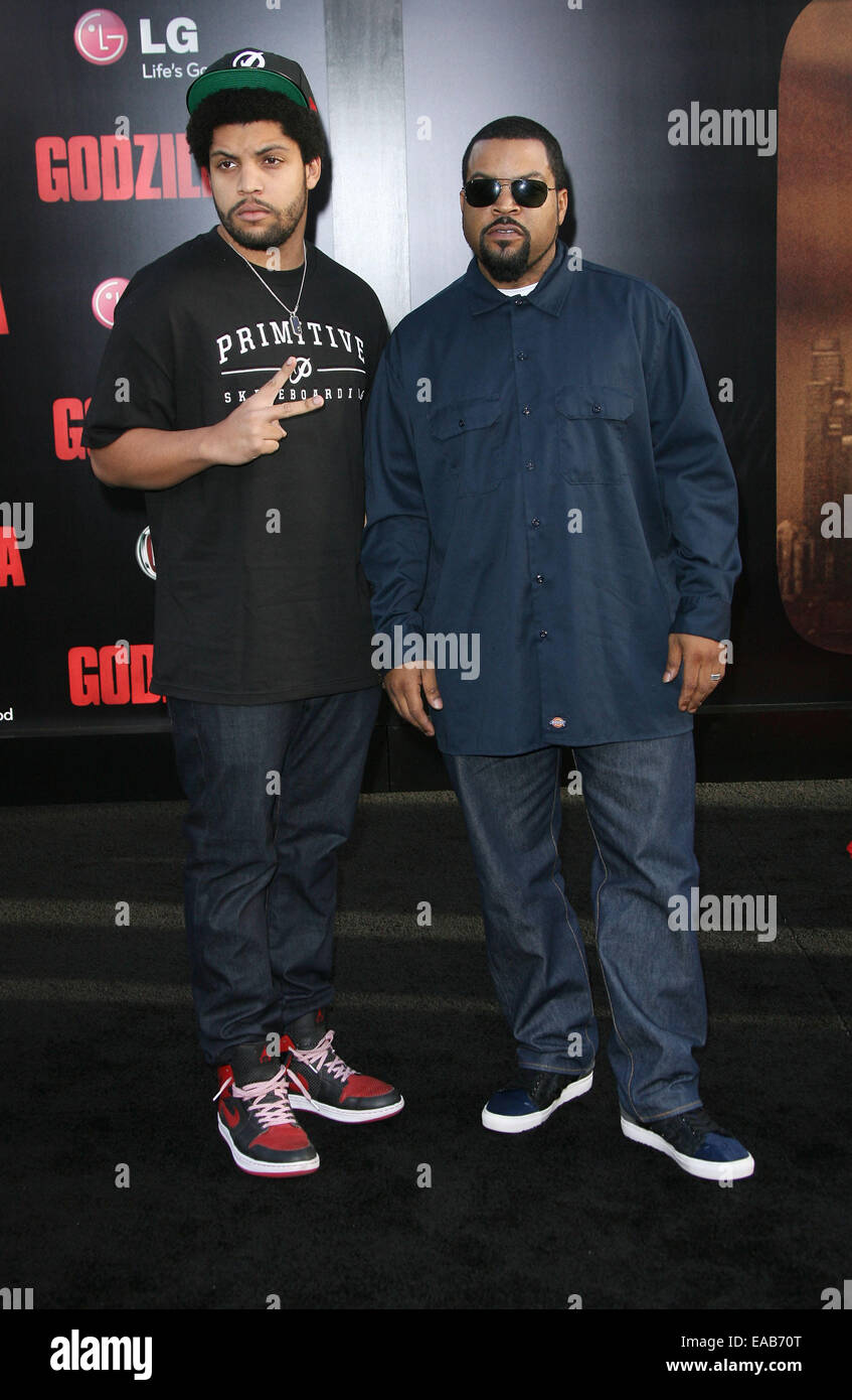 Godzilla Movie Premiere held at Dolby Theatre in Los Angeles ...