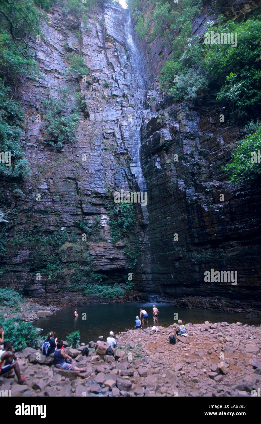 Waterfalls of Dindefelo, Segou, Bassari country, Senegal, West Africa ...