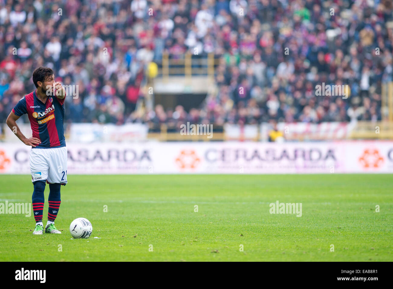 Bologna, Italy. 9th Nov, 2014. Karim Laribi (Bologna) Football/Soccer ...
