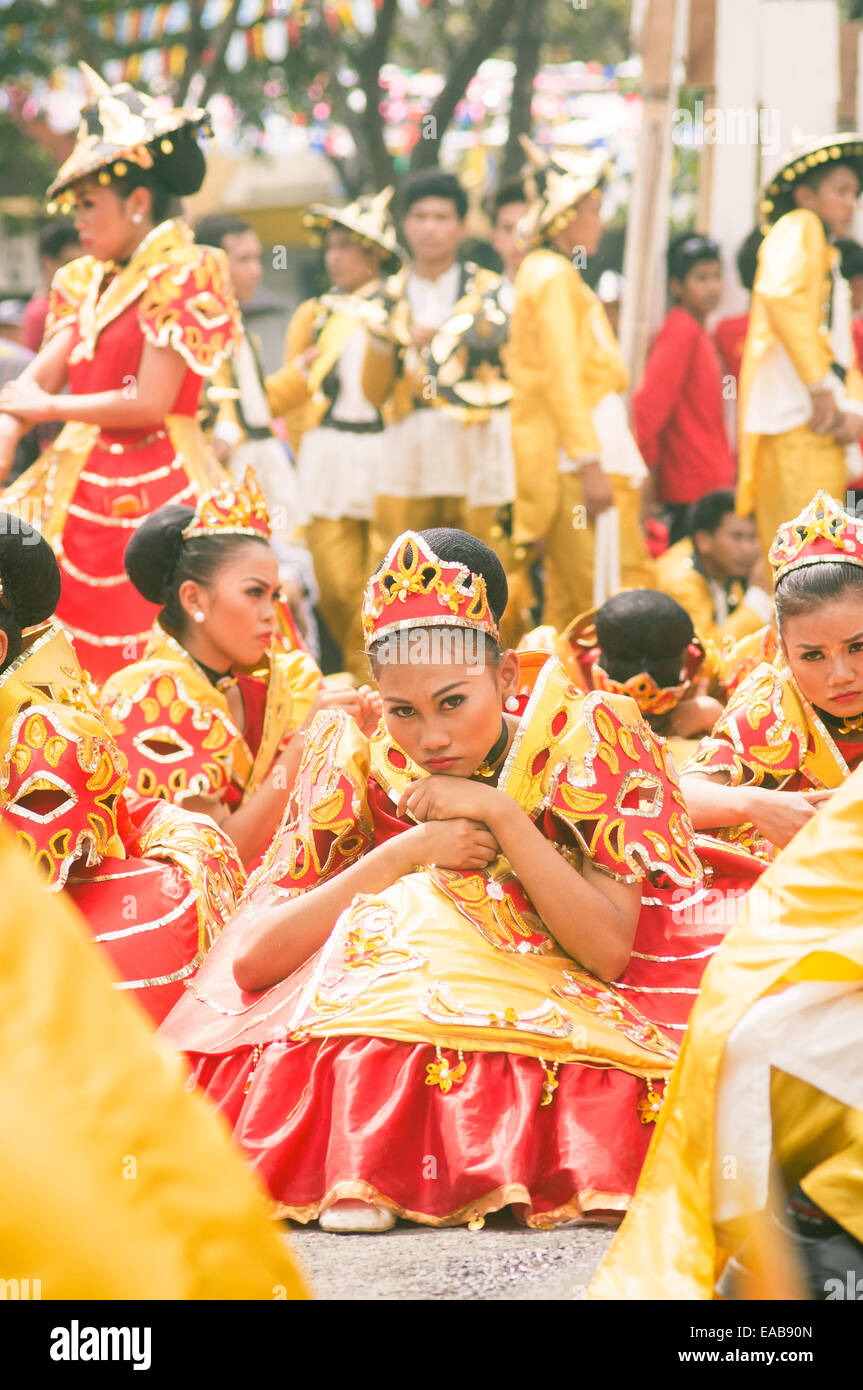 Sinulog festival in cebu city of Philippines Stock Photo - Alamy