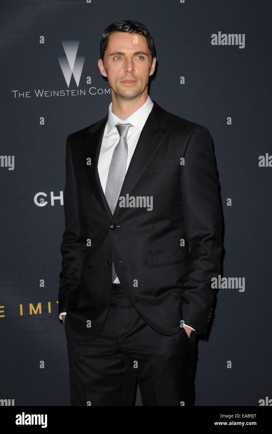 Los Angeles, CA, USA. 10th Nov, 2014. Matthew Goode at arrivals for THE ...