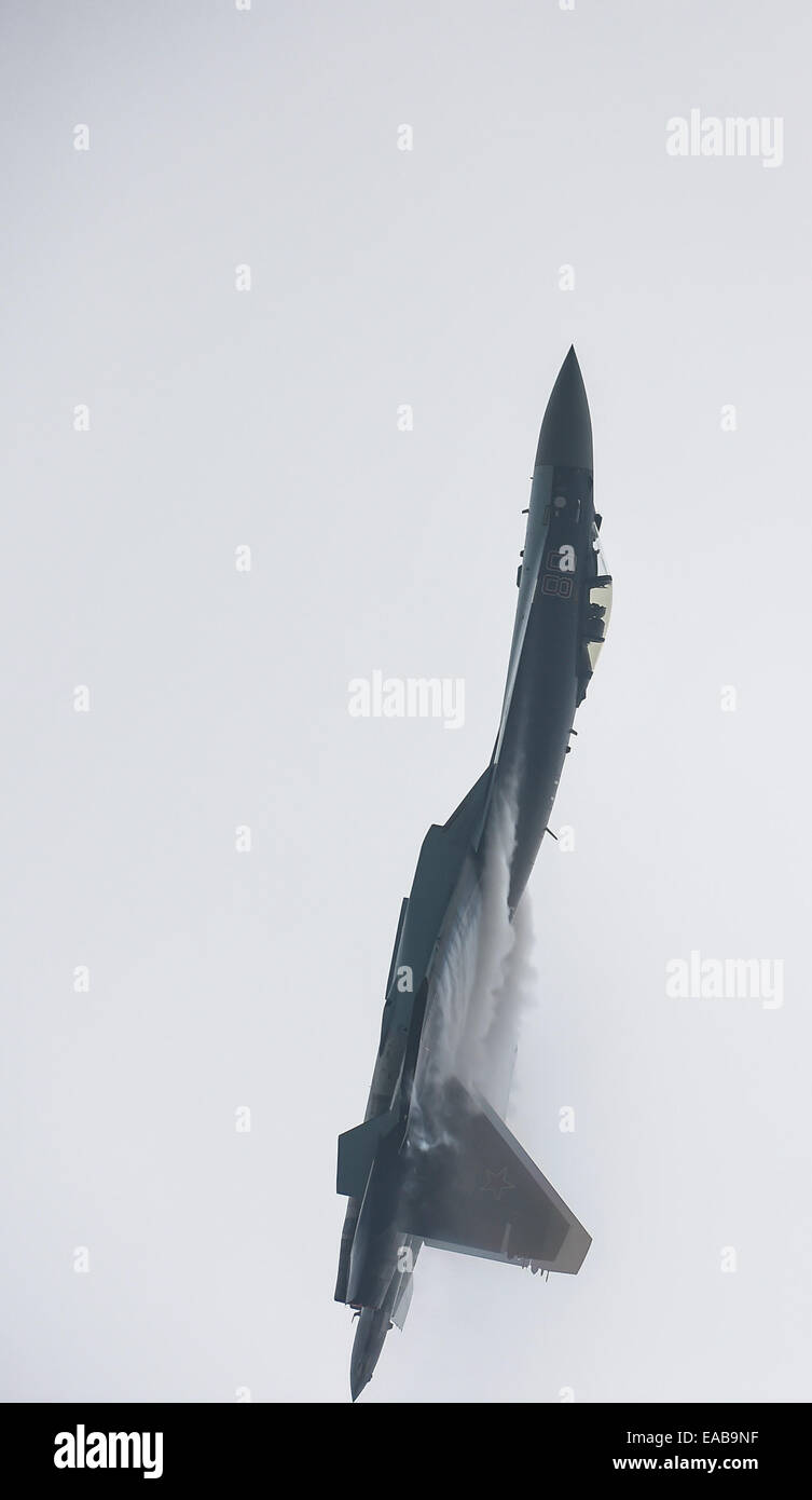 Zhuhai, China's Guangdong Province. 10th Nov, 2014. A Sukhoi SU-35 ...