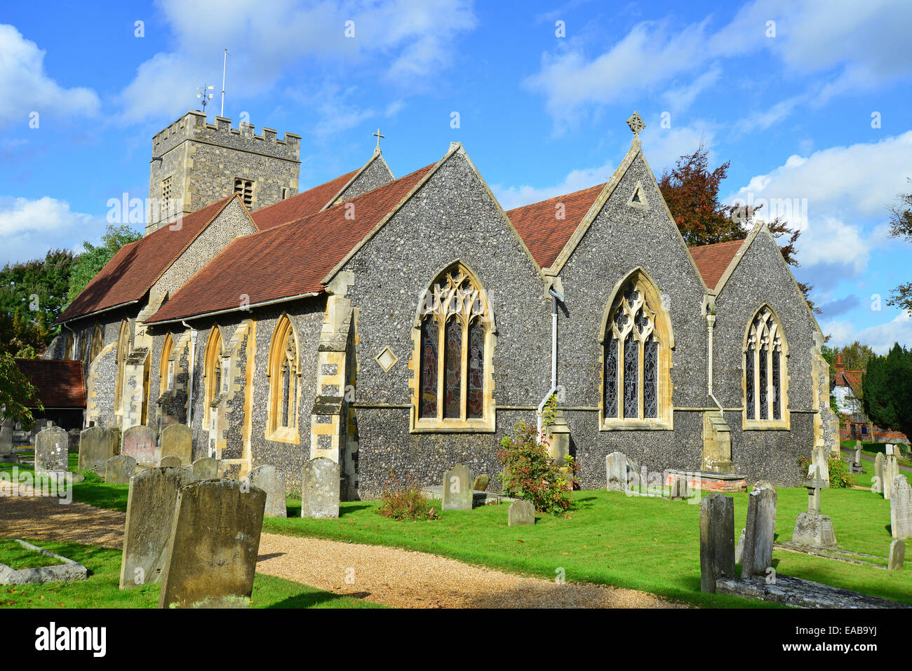 St Andrew's Church, High Street, Sonning-On-Thames, Berkshire, England ...