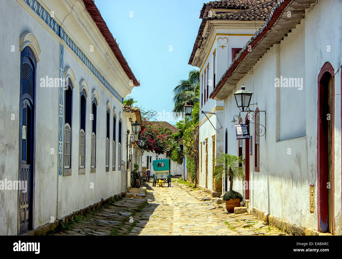 Paraty Buildings Colonial Brazil Stock Photo - Alamy