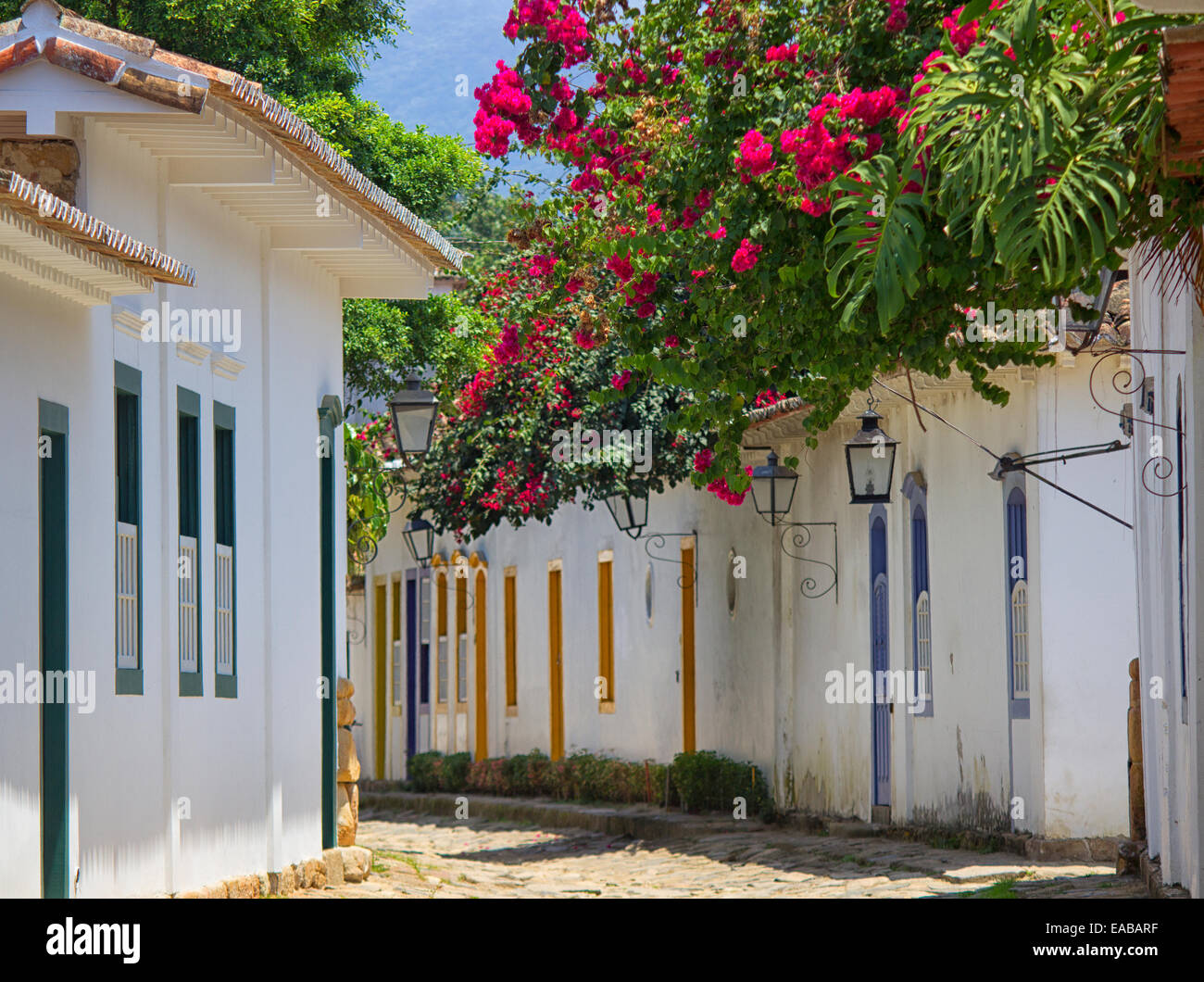 Paraty Buildings Colonial Brazil Stock Photo - Alamy