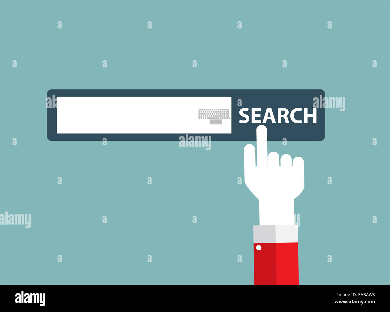 Search Flat Design Concept Vector Illustration Stock Photo - Alamy