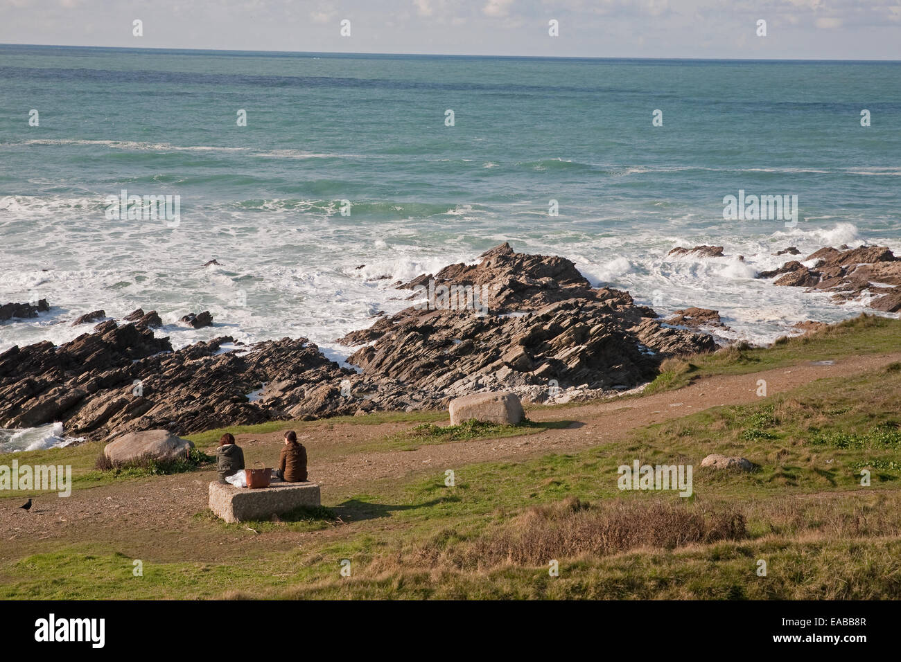Surf at Fistral Beach in Newquay Cornwall Stock Photo - Alamy