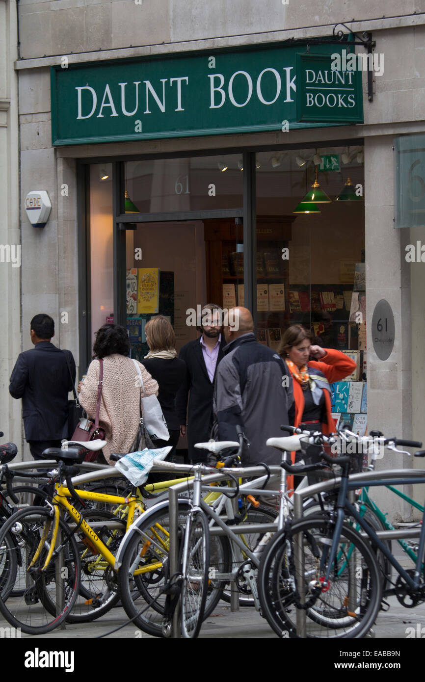 Daunt books London retail bookshop Stock Photo - Alamy