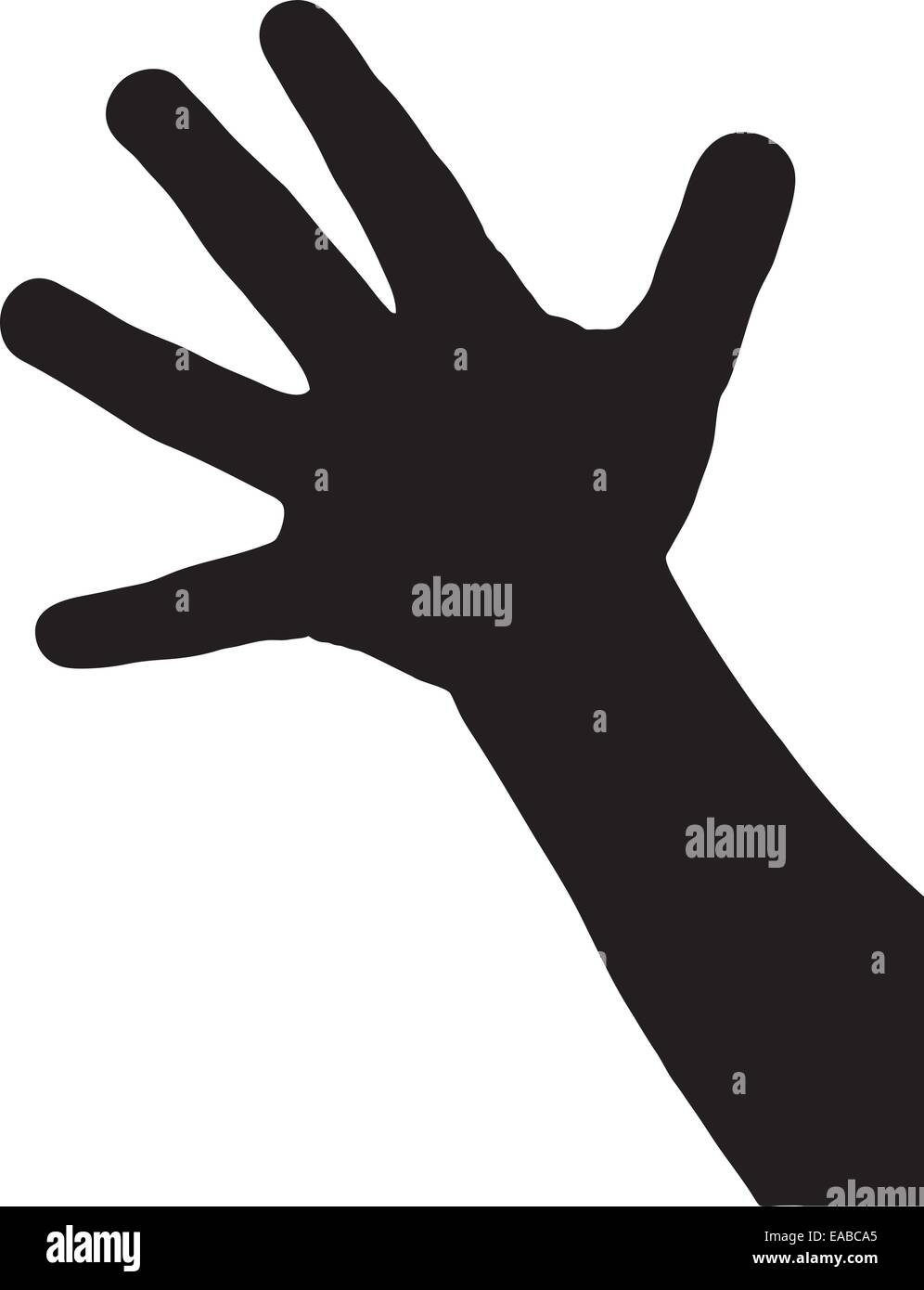 Simple profile silhouette vector vectors hi-res stock photography and ...