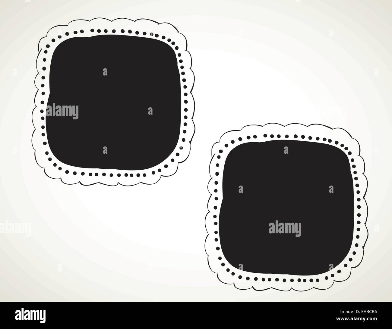 Black box white background Stock Vector Images - Alamy