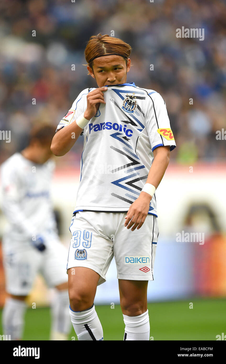 Saitama, Japan. 8th Nov, 2014. Takashi Usami (Gamba) Football/Soccer ...
