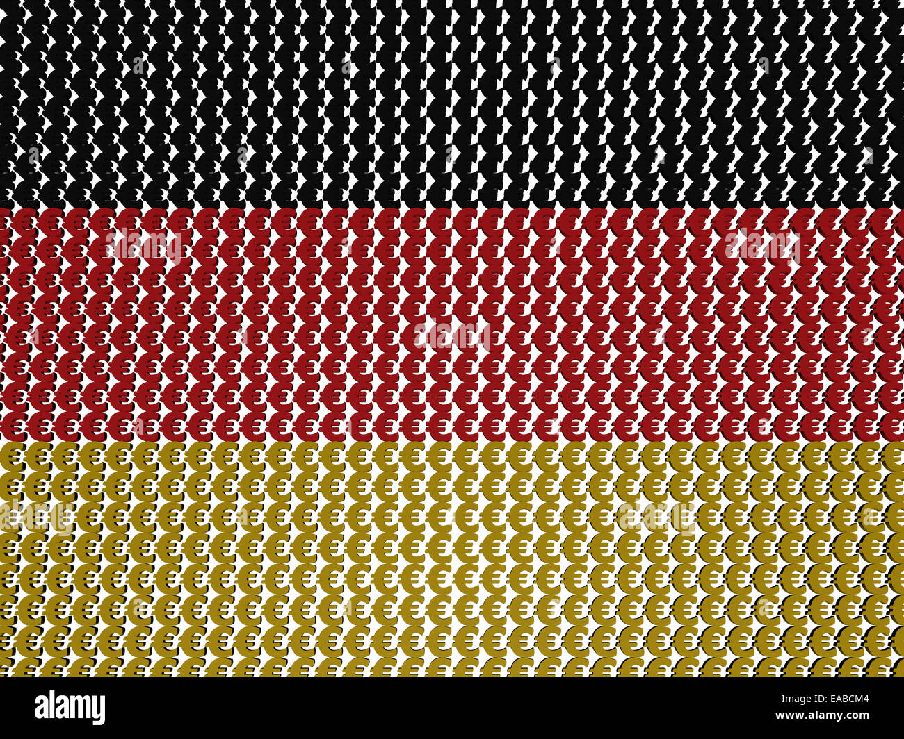 German Euros Flag background illustration Stock Photo - Alamy