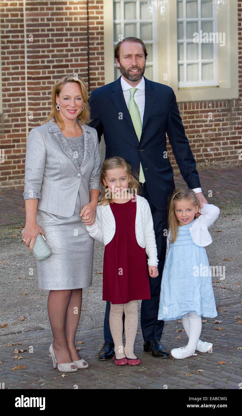 Princess Margarita de Bourbon de Parme (L), Tjalling Siebe ten Cate and ...