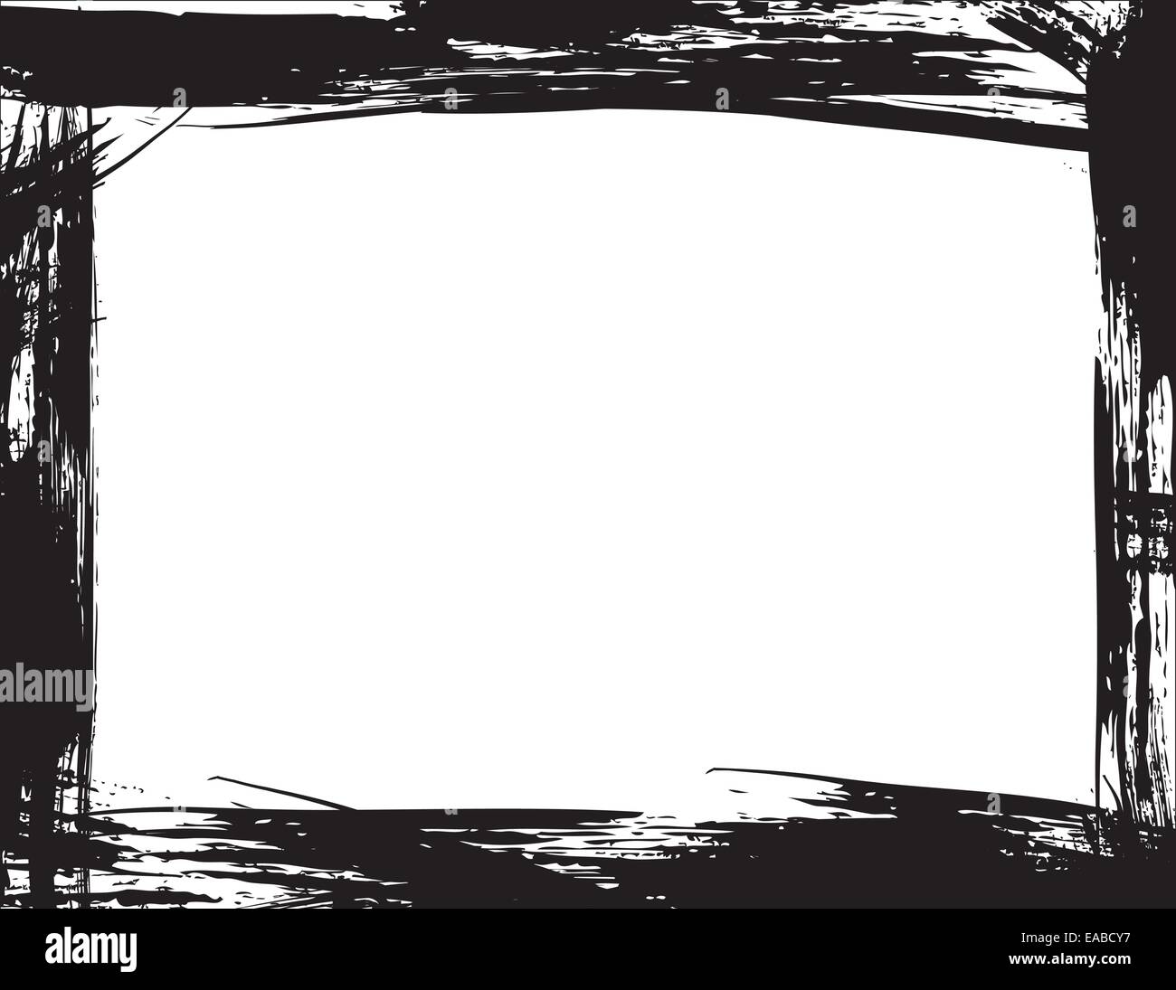 vector painted Frame with white background Stock Vector Image & Art - Alamy