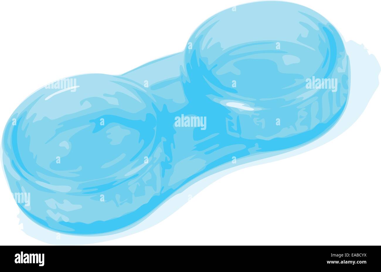 blue contact case Stock Vector Image & Art - Alamy
