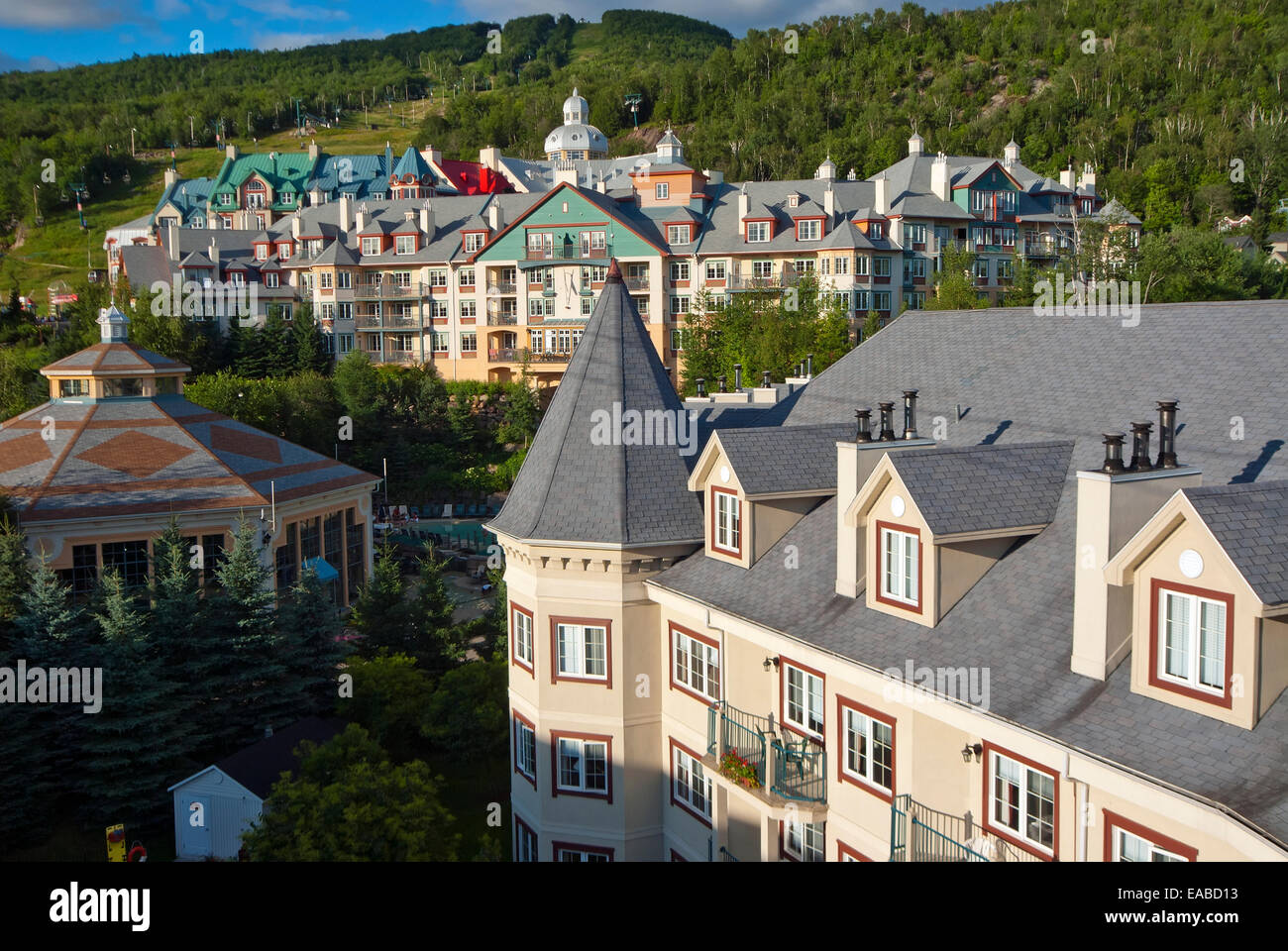 Mont Tremblant ,Quebec Stock Photo - Alamy