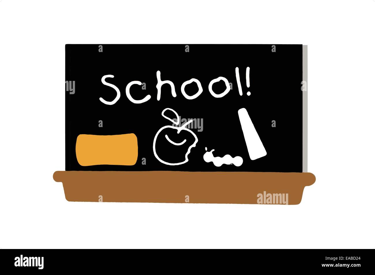 school chalk board Stock Vector Image & Art - Alamy