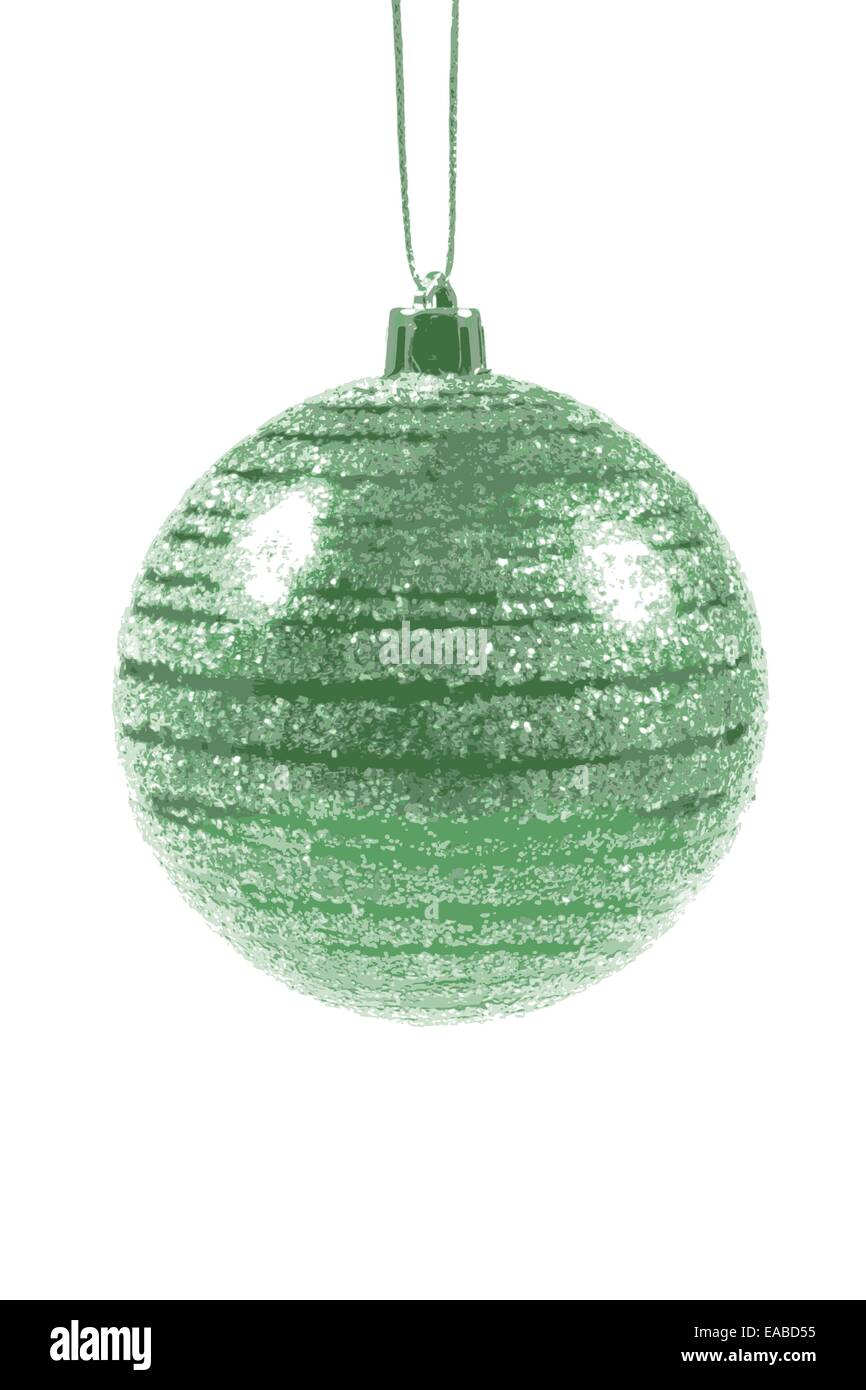 Christmas decor isolated shiny Stock Vector Images - Alamy