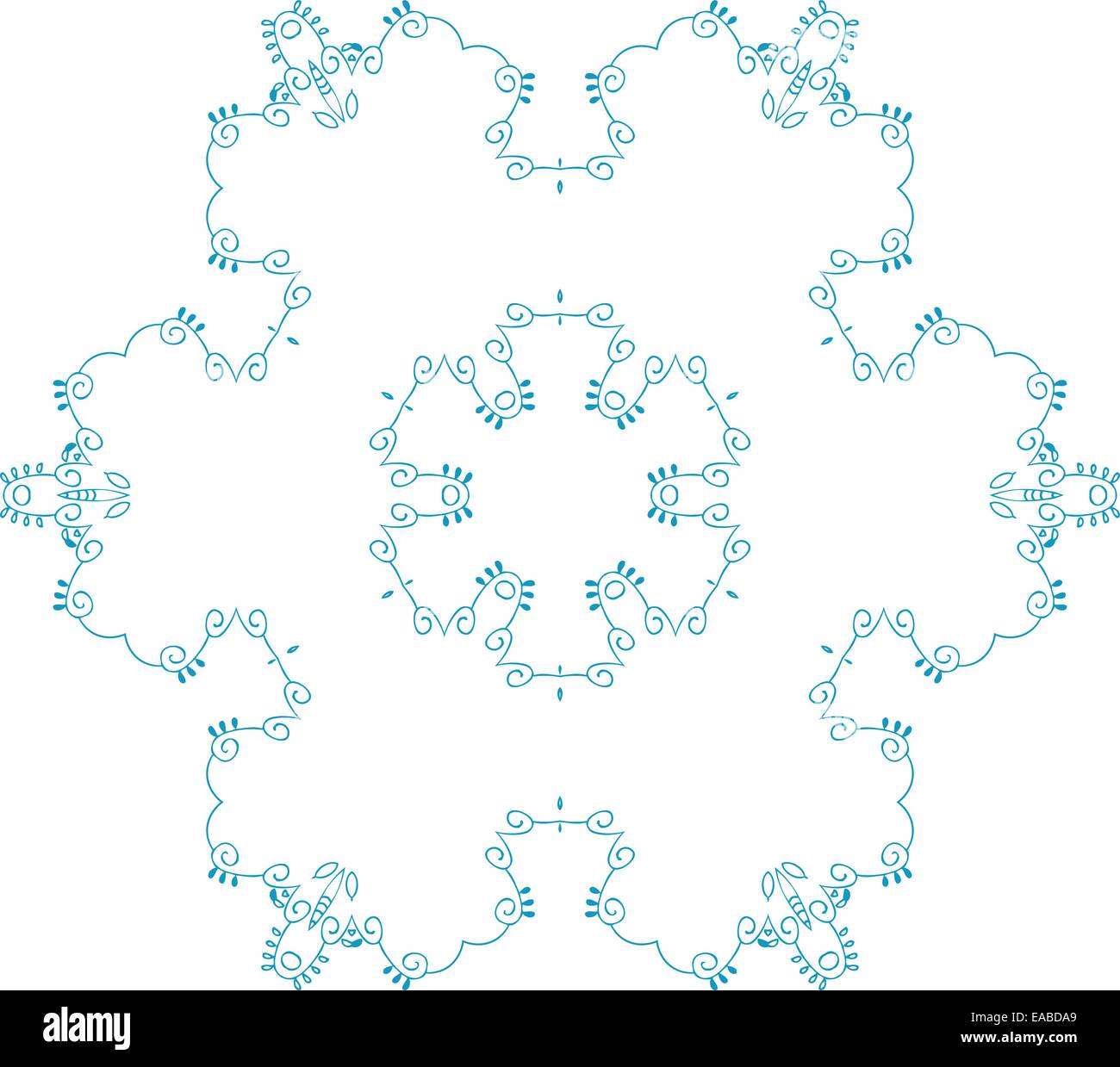 Abstract Zen-tangle Background Stock Vector Image & Art - Alamy