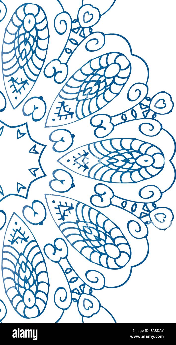 Abstract Zen-tangle Background Stock Vector Image & Art - Alamy