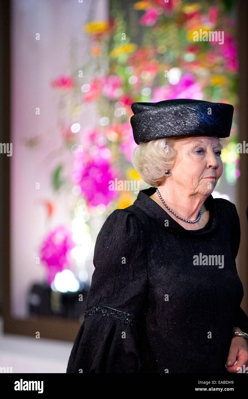 Amsterdam, the Netherlands. 10th Nov, 2014. Dutch Princess Beatrix ...