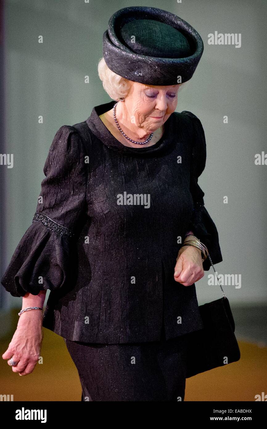 Amsterdam, the Netherlands. 10th Nov, 2014. Dutch Princess Beatrix ...