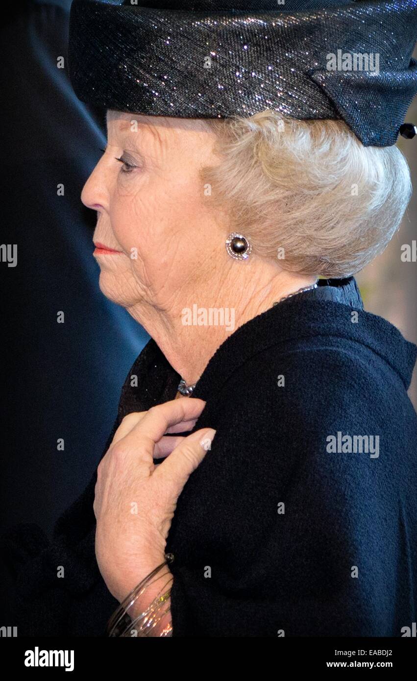 Amsterdam, the Netherlands. 10th Nov, 2014. Dutch Princess Beatrix ...