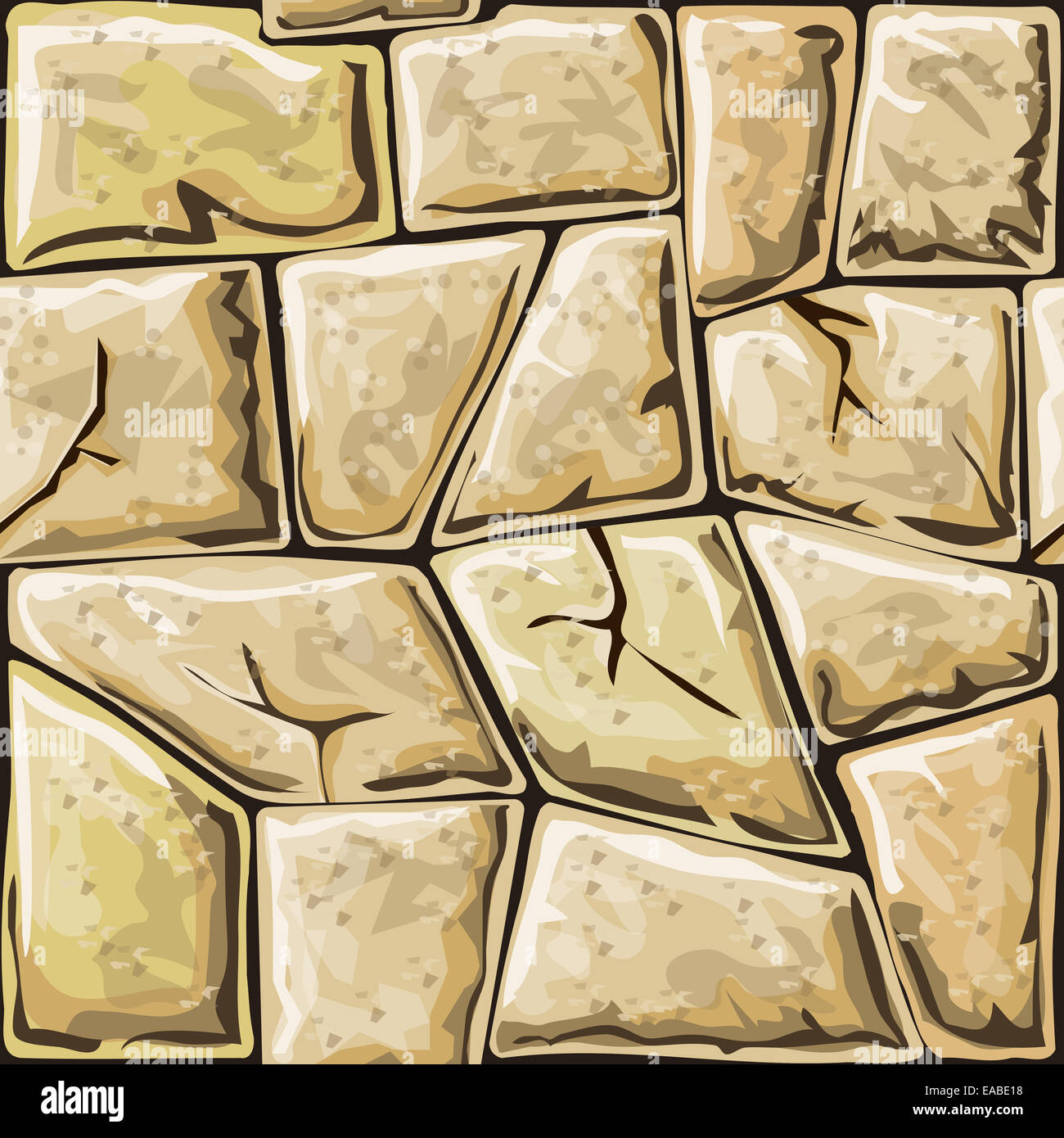 Vector illustration of simple stone seamless pattern Stock Photo - Alamy