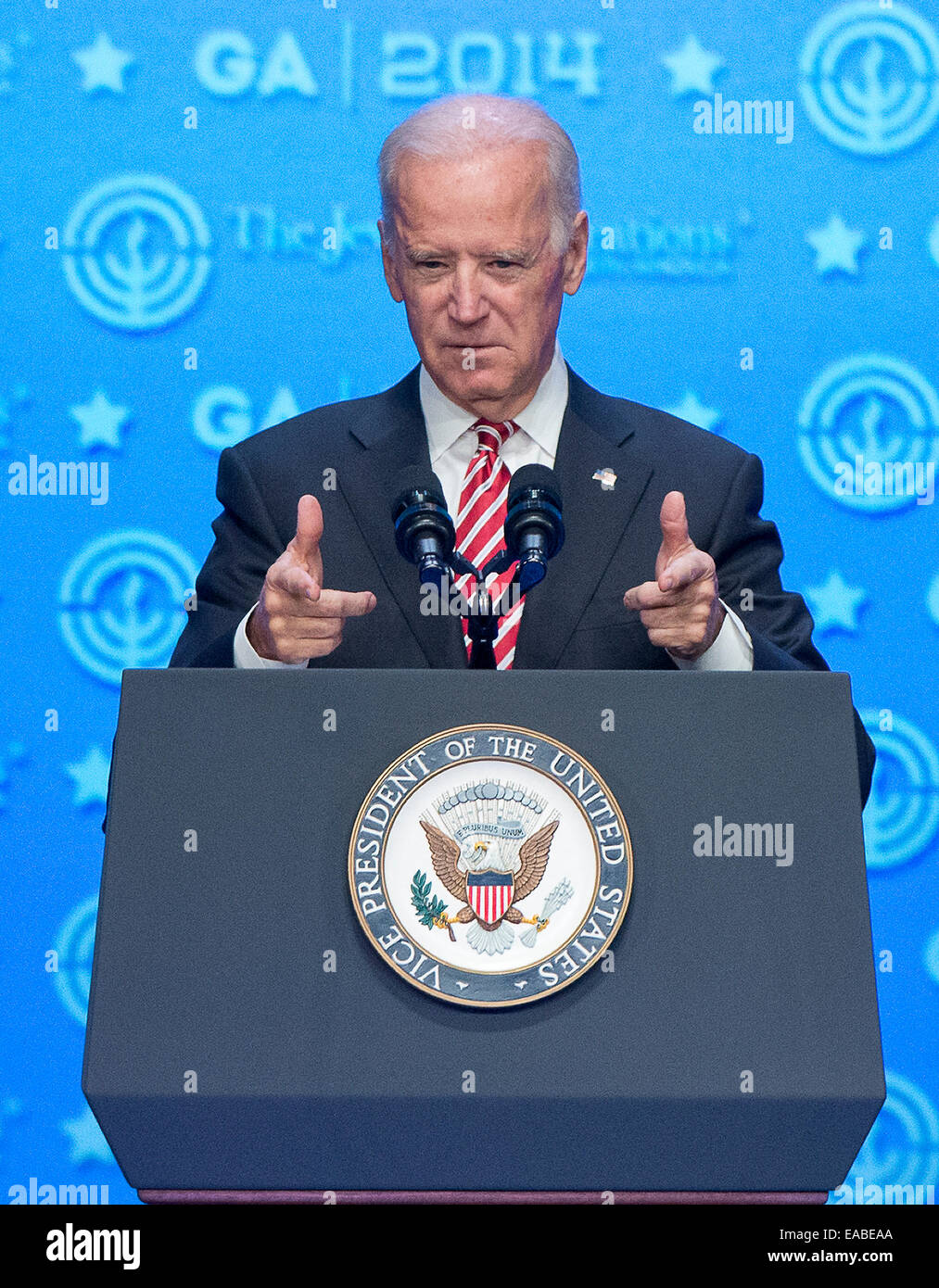 National Harbor, Maryland, USA. 10th Nov, 2014. United States Vice ...