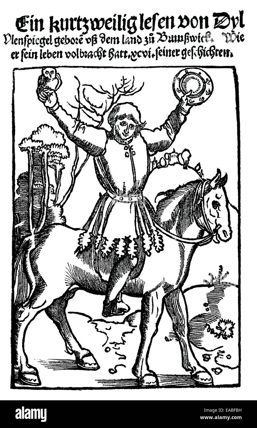 Historic title page of the oldest remaining version of the Middle Low ...