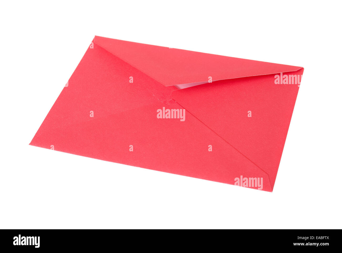 Empty red envelope isolated on white background Stock Photo - Alamy