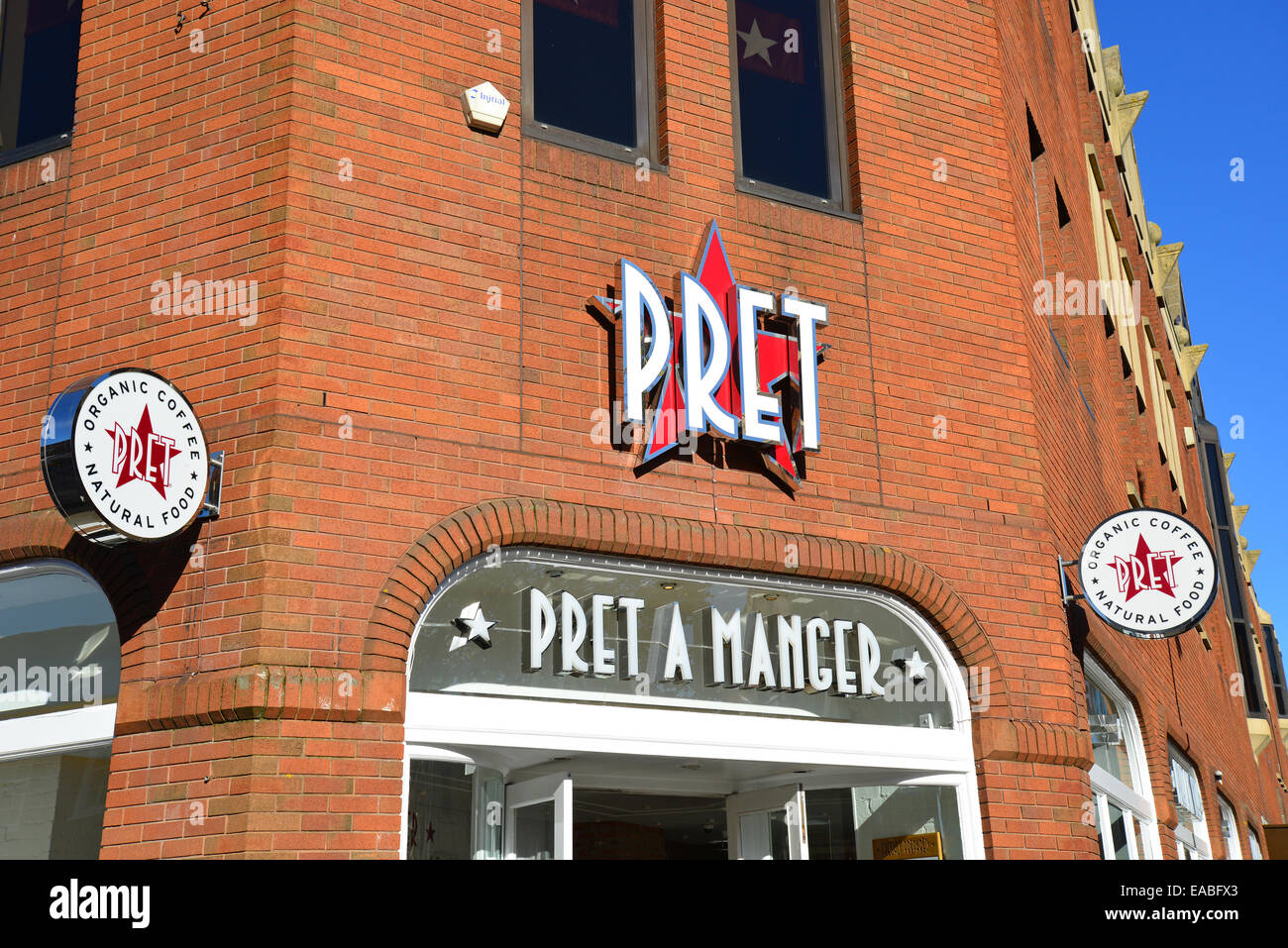 Pret A Manger restaurant, The Parade, High Street, Watford ...