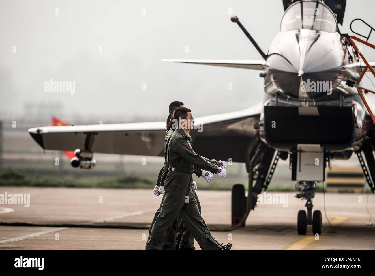 Zhuhai, Guangdong, China. 11th Nov, 2014. Chinese first five female ...