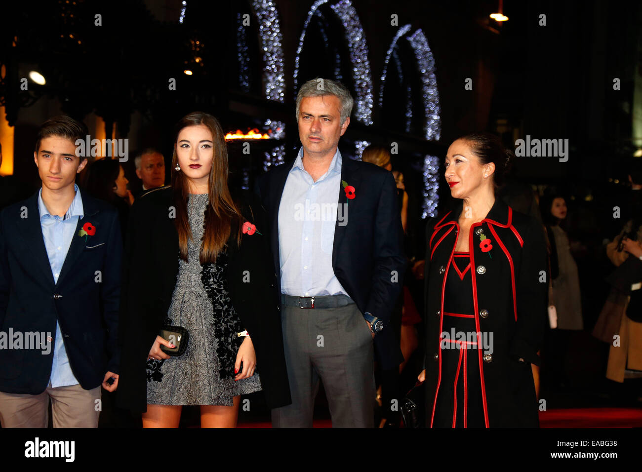 Jose mourinho and family hi-res stock photography and images - Alamy