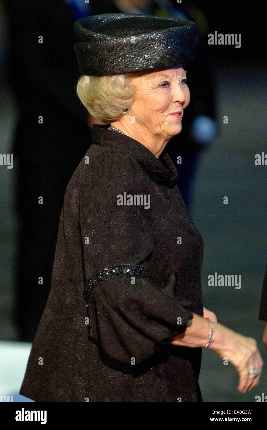 Amsterdam, the Netherlands. 10th Nov, 2014. Dutch Princess Beatrix ...