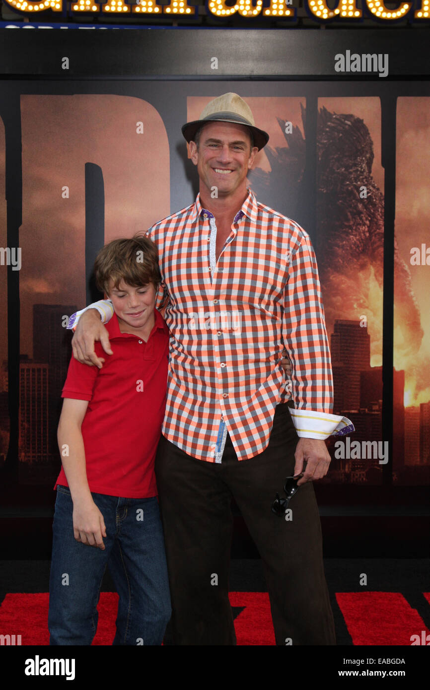 'Godzilla' Premiere at Dolby Theatre - Arrivals Featuring: Christopher ...