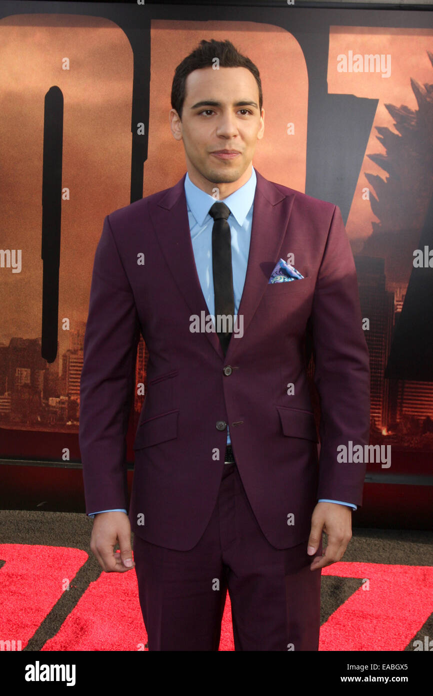 'Godzilla' Premiere at Dolby Theatre - Arrivals Featuring: Victor Rasuk ...